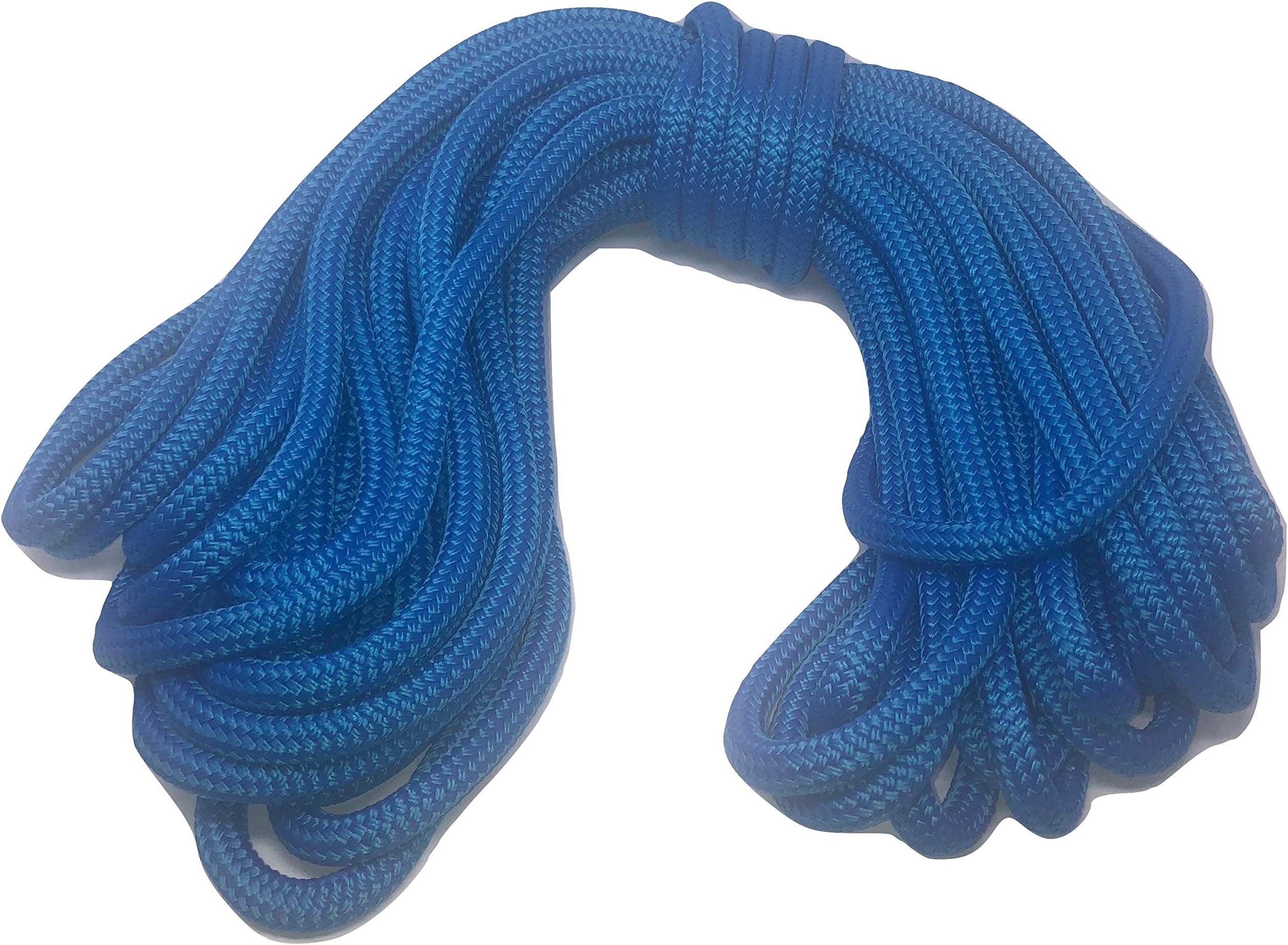 Amazon.com: Double Braid Nylon Rope Blue 1/2 inch by 50 feet : Sports ...