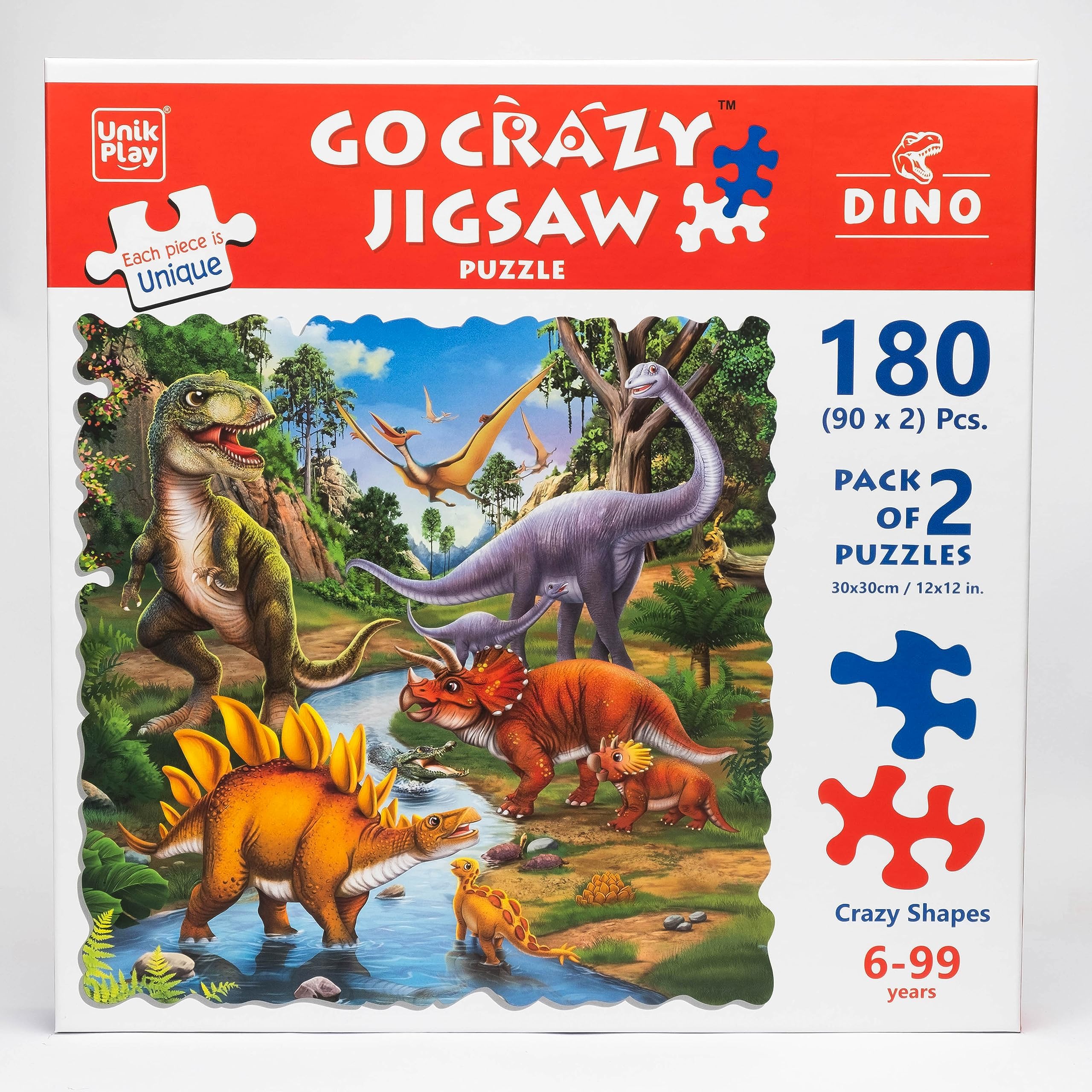 Buy UnikPlay Go Crazy Jigsaw Puzzle For Kids And Adults | Attractive ...