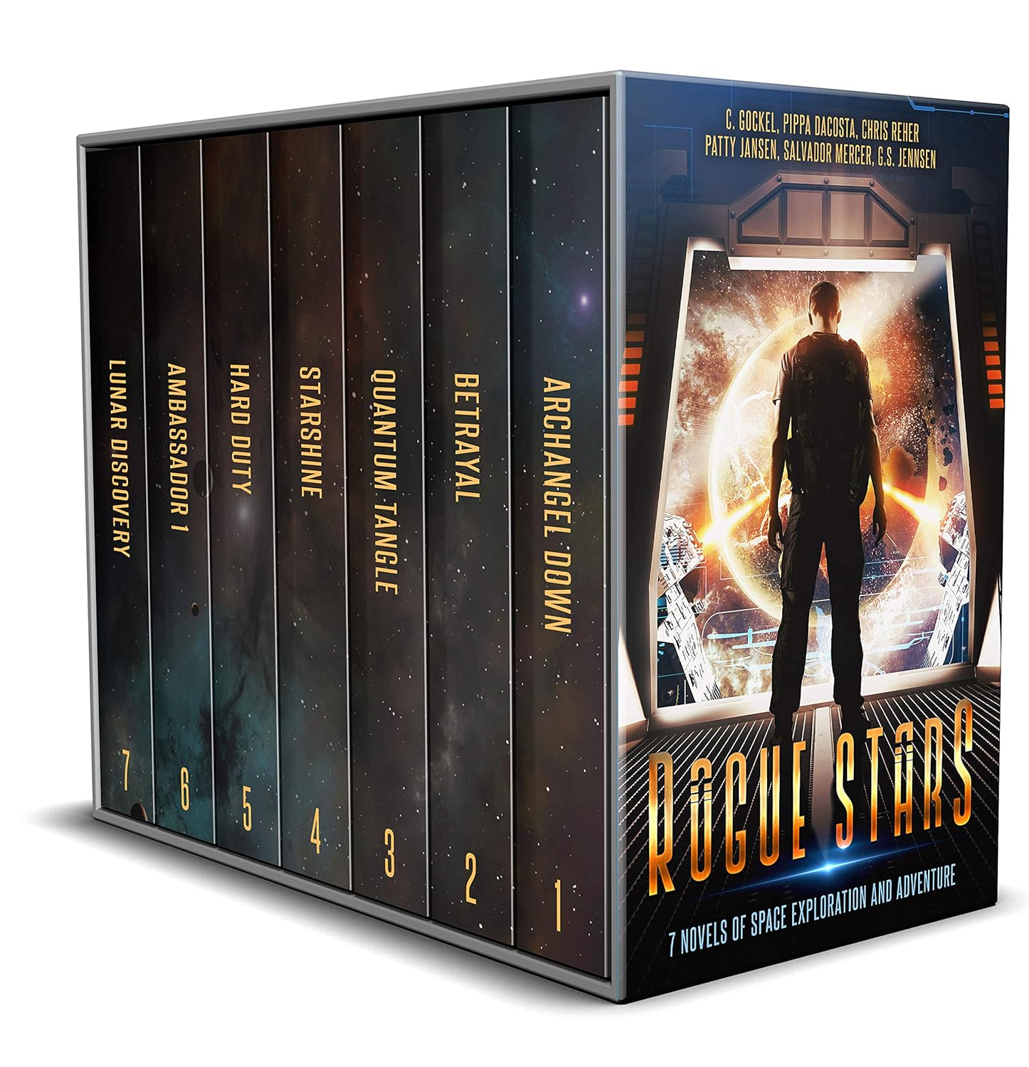 Rogue Stars: 7 Novels of Space Exploration and Adventure eBook : Gockel ...