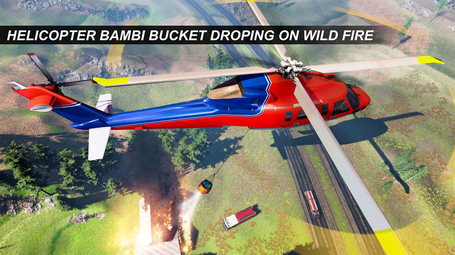 Firefighter Truck Driving Games : Fireman Fire Engine Simulator ...