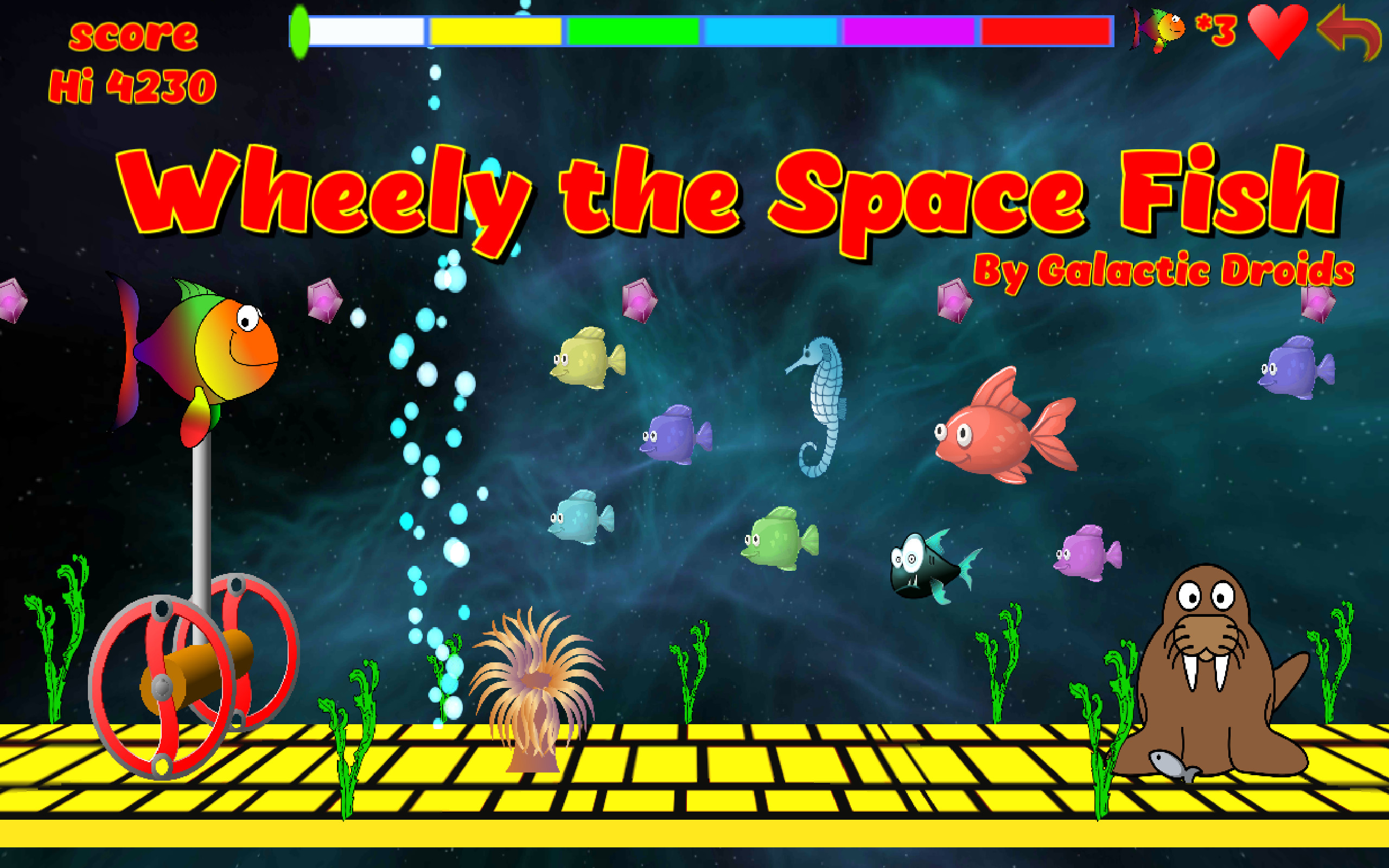 Wheely the Space Fish - App on Amazon Appstore