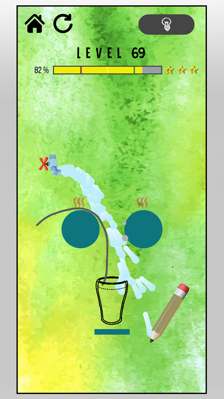 GLASS FILL – DRAW LINE PHYSICS PUZZLE - App on the Amazon Appstore