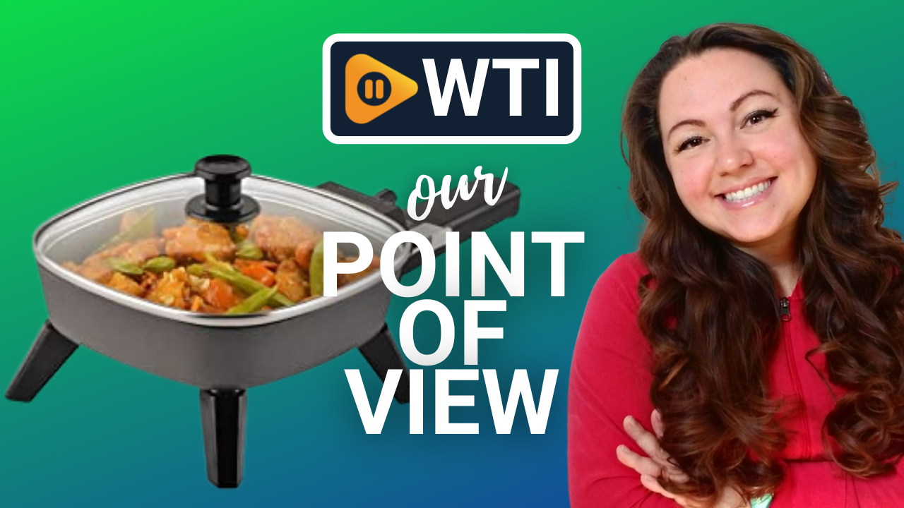 Watch Our Point of View on Toastmaster Electric Skillet on Amazon Live