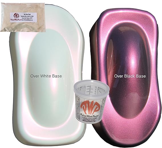 Amazon.com: 25g Red Ghost Pearl Paint Powder - An interference paint ...