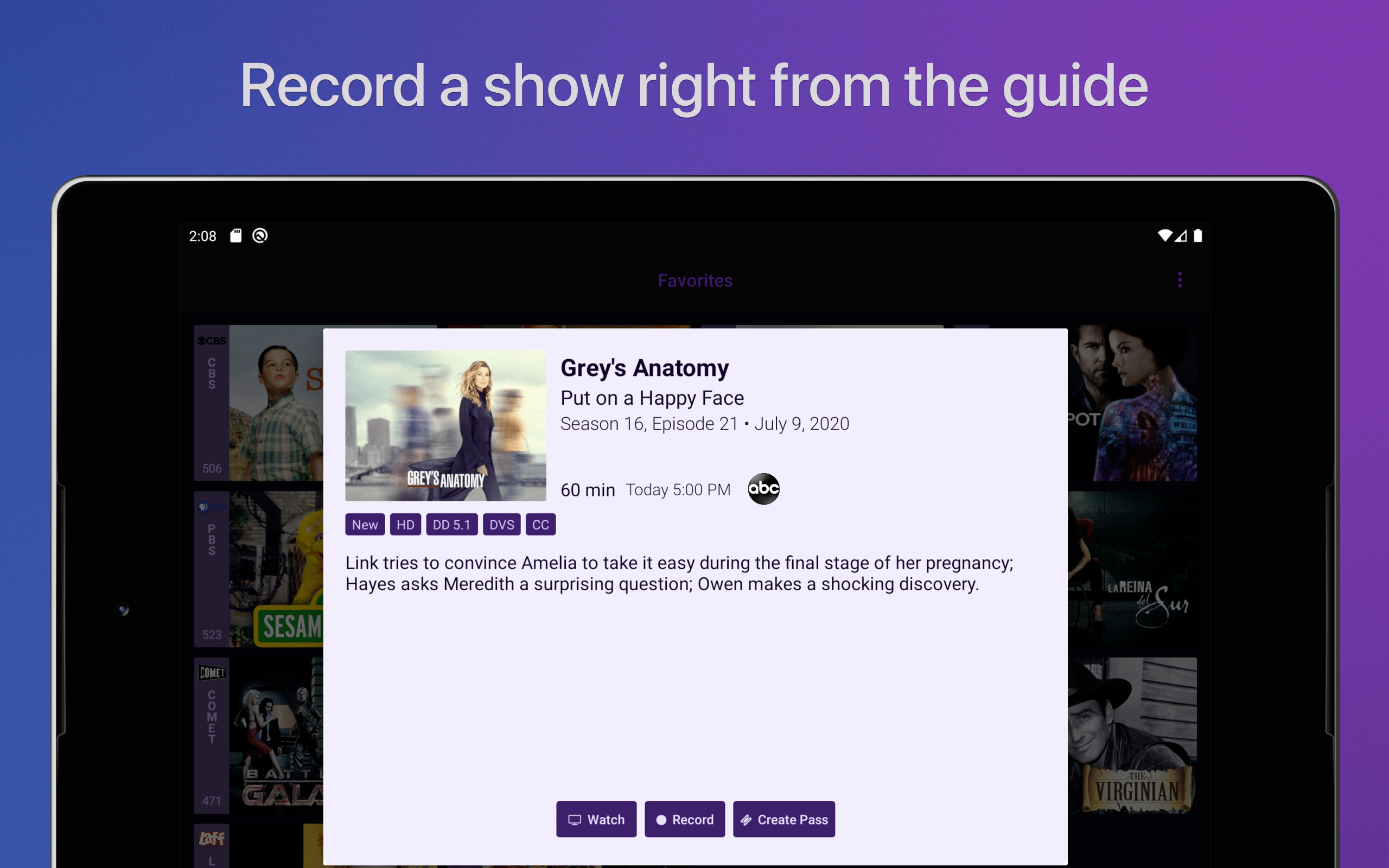 Channels: Whole Home DVR - App on Amazon Appstore