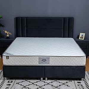 Prime Sleep Bonnel Spring Mattress 200 x 90 x 24 cm Medium Firm Comfort ...