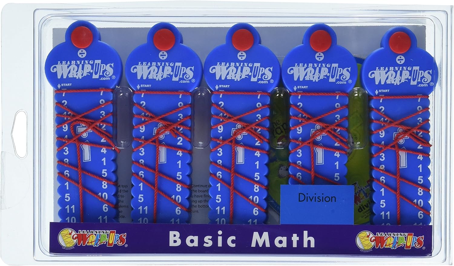 Amazon.com: LEARNING WRAP-UPS SELF-CORRECTING Division Kit with CD ...