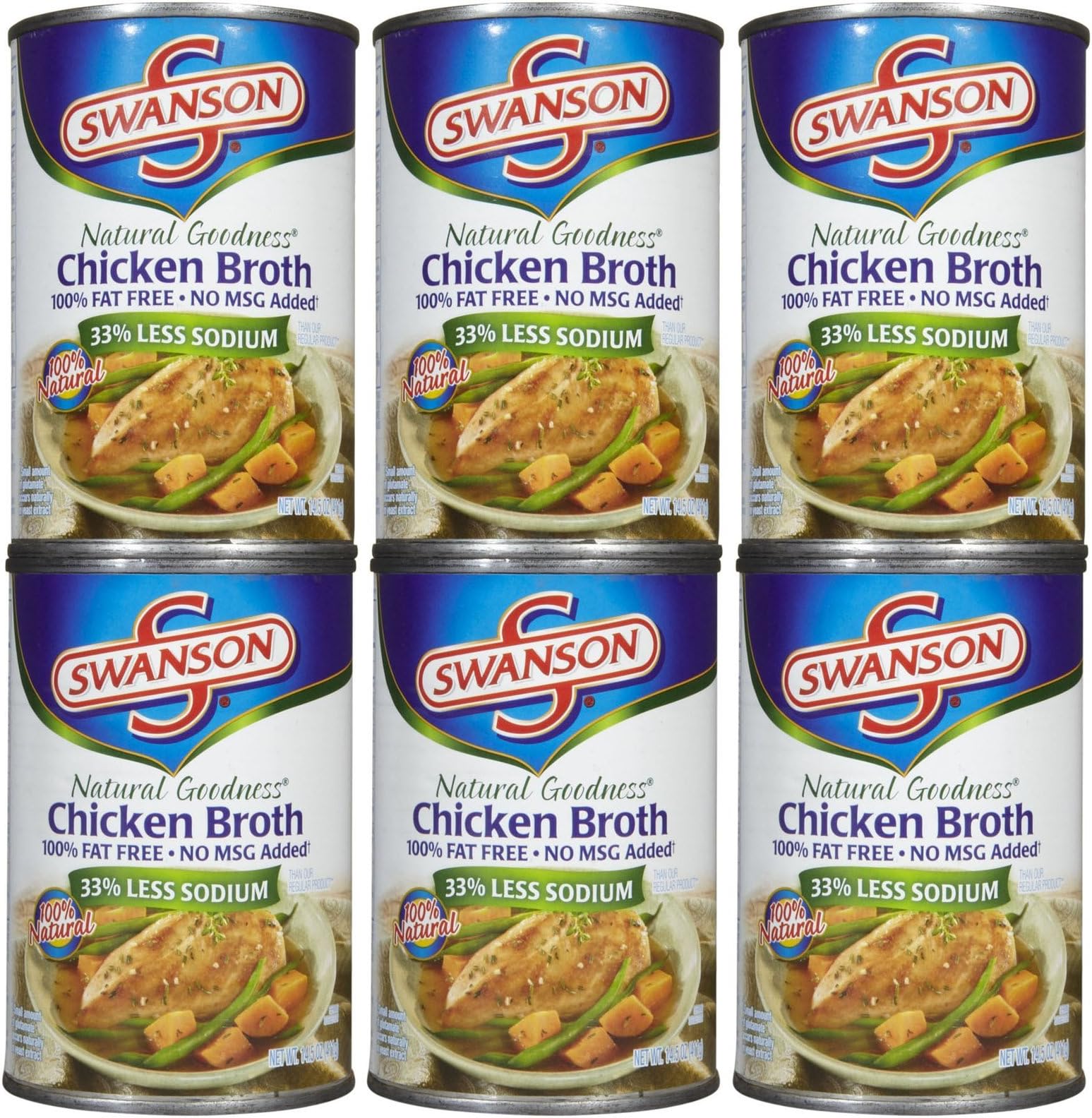 Amazon.com : Swanson, Natural Chicken Broth, 14.5 Ounce : Packaged ...