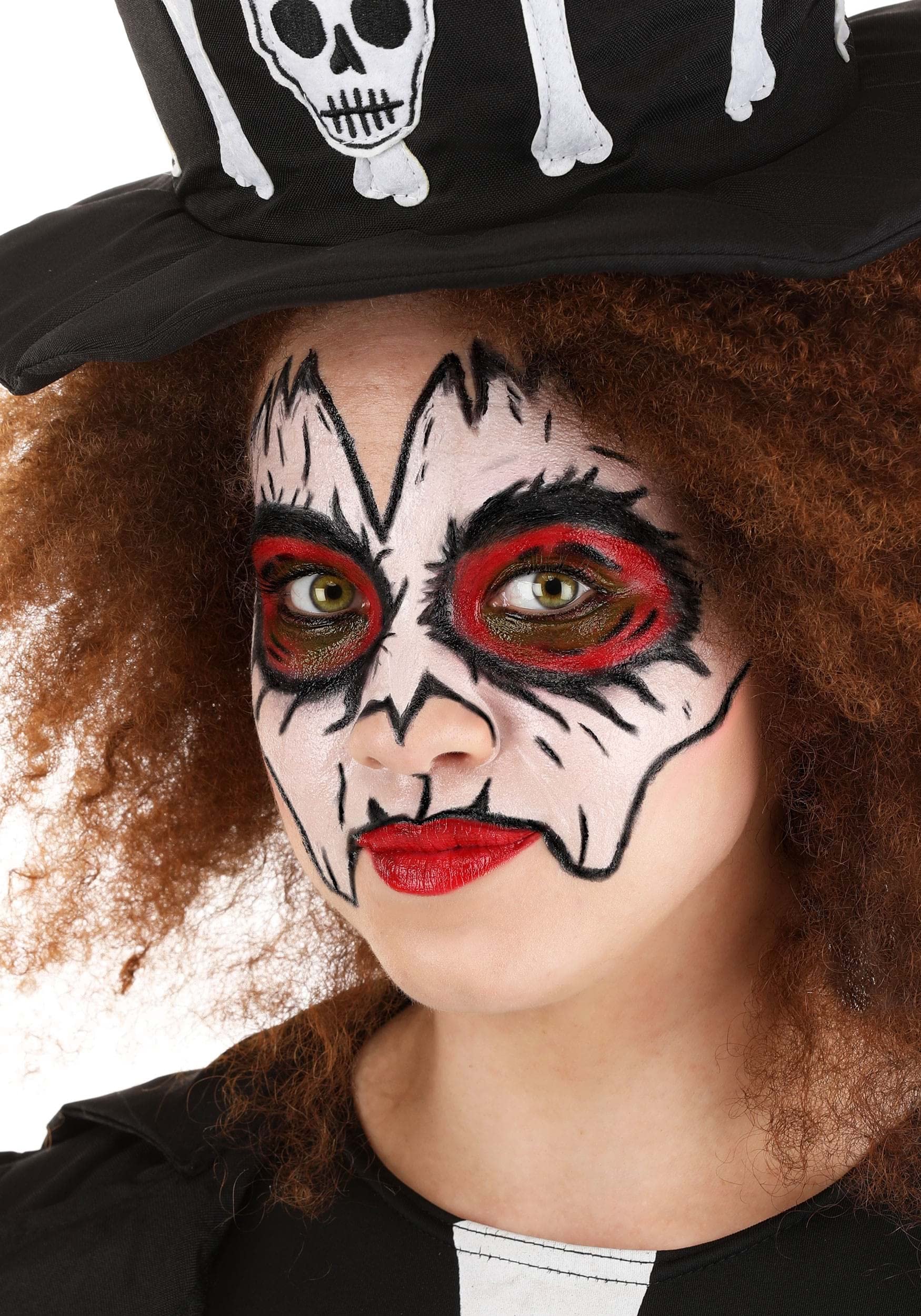 Voodoo Skull Face Paint Halloween Series 2015: Voodoo Mask Face Paint