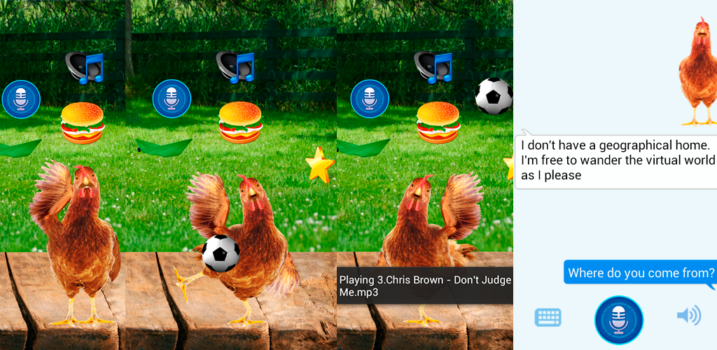 Real Talking Chicken:Amazon.com.br:Appstore for Android