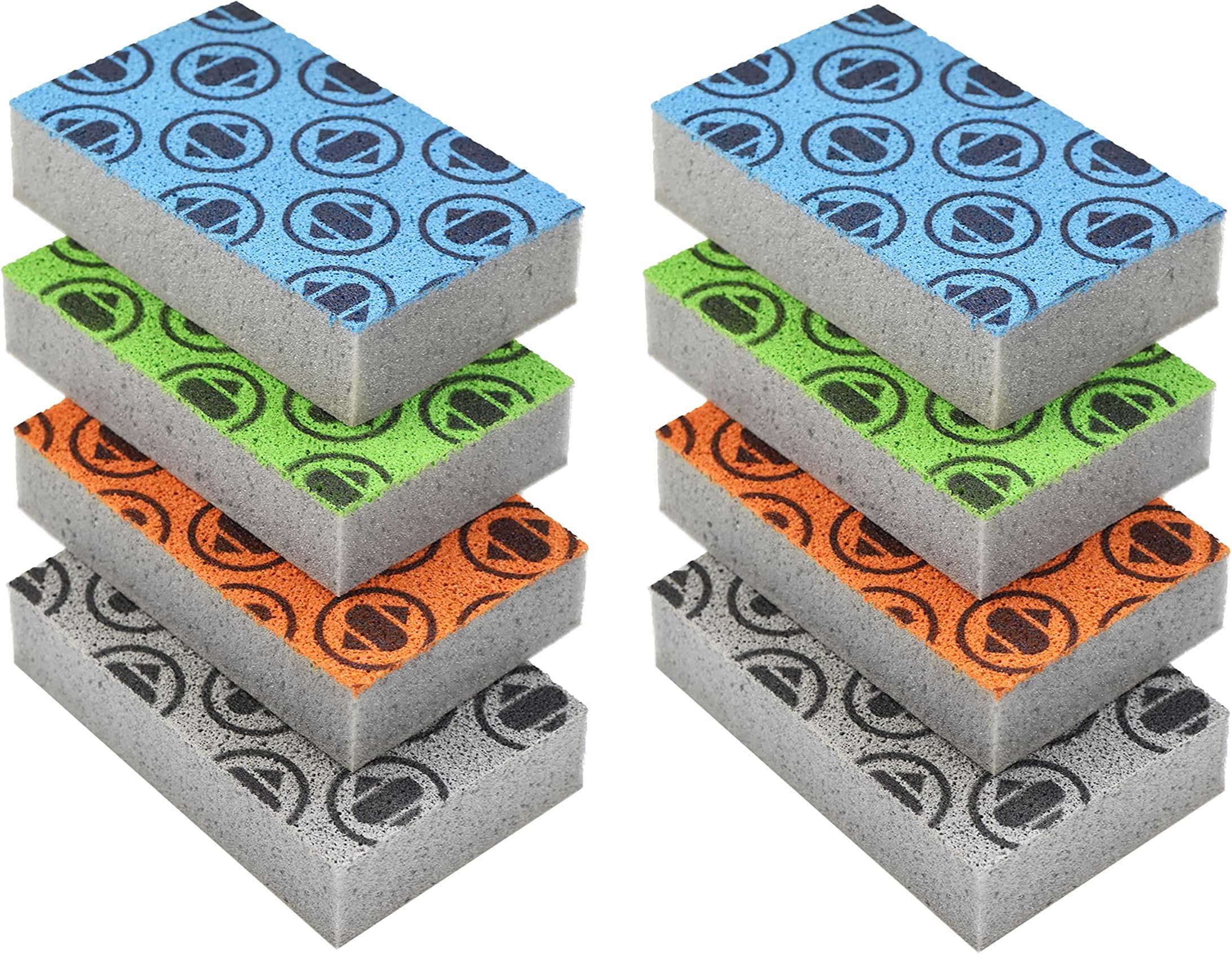 Amazon.com: Foamworld 6Pcs Emery Sponge, Nano Carborundum Sponge, Hand ...