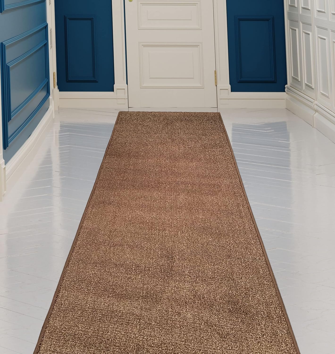 Amazon.com: CreativeDeco Custom Made Runner Rug Low Pile with Rubber ...