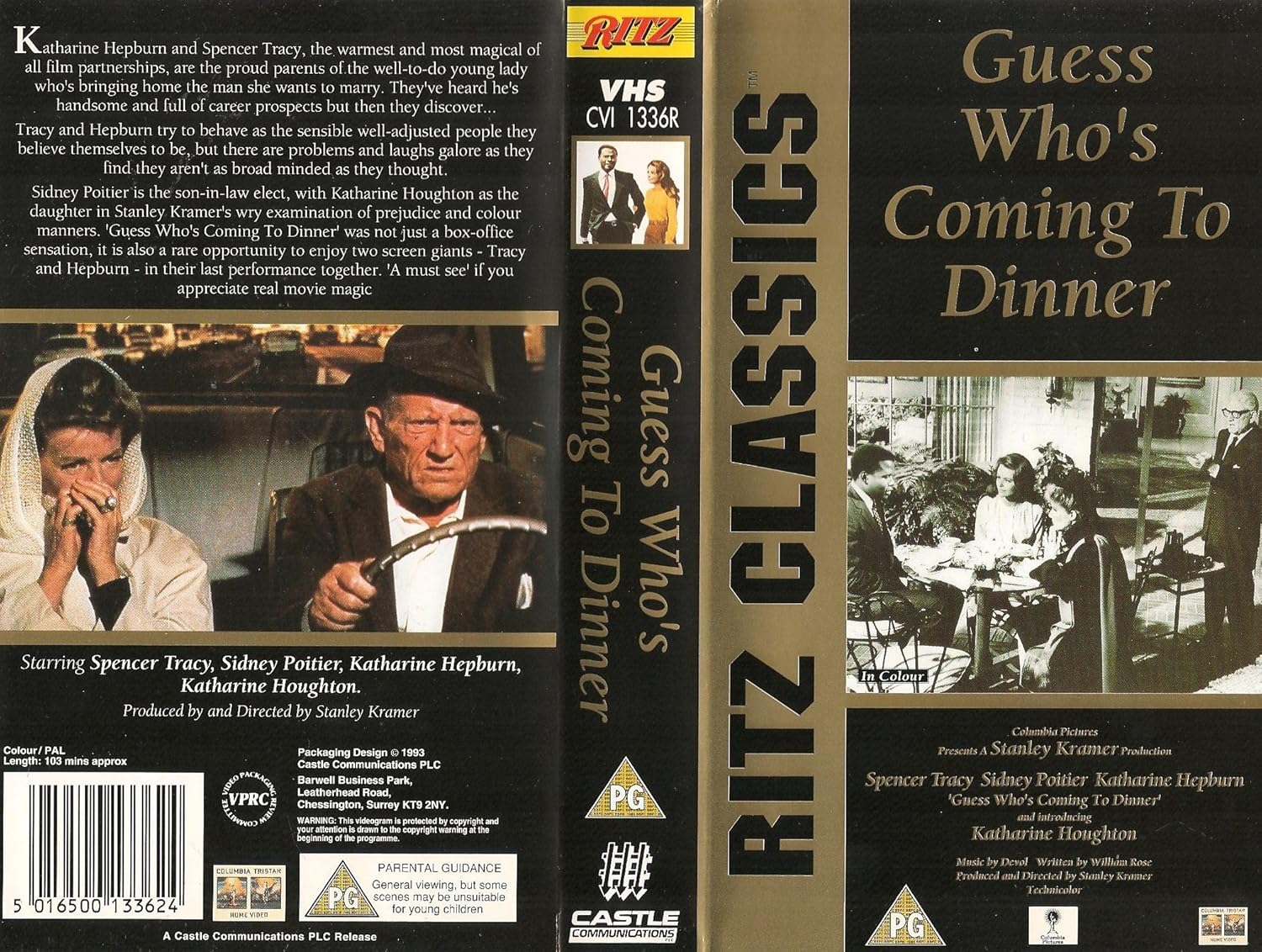 Guess Who's Coming to Dinner [VHS] : Tracey Spencer: Amazon.co.uk: DVD ...
