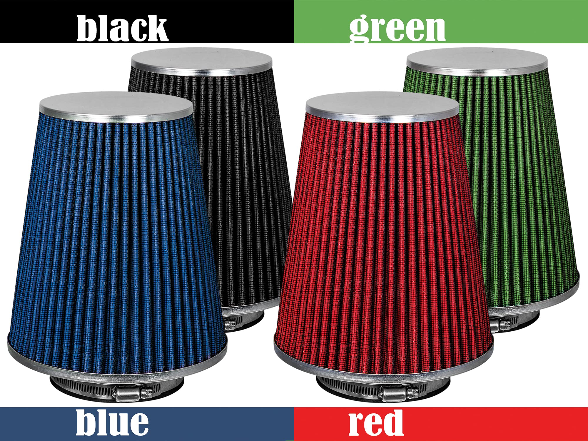 Aftermarket Auto Air Filter - Car Enthusiast Class Universal Cold Air ...