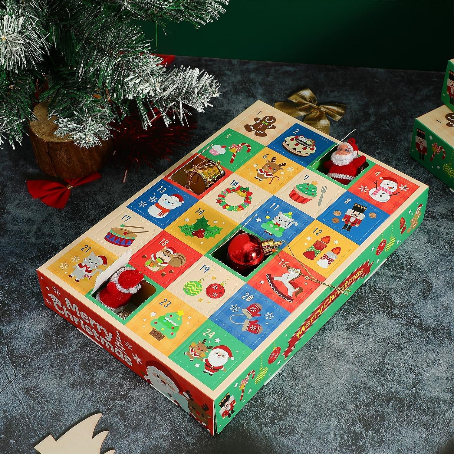 Amazon.com: BESPORTBLE 5pcs Empty Advent Calendars to Fill - 2025 ...