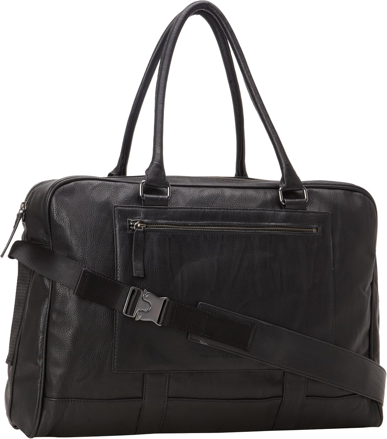 Amazon.com: French Connection Men's Boston Holdall Bag, Black, One Size ...
