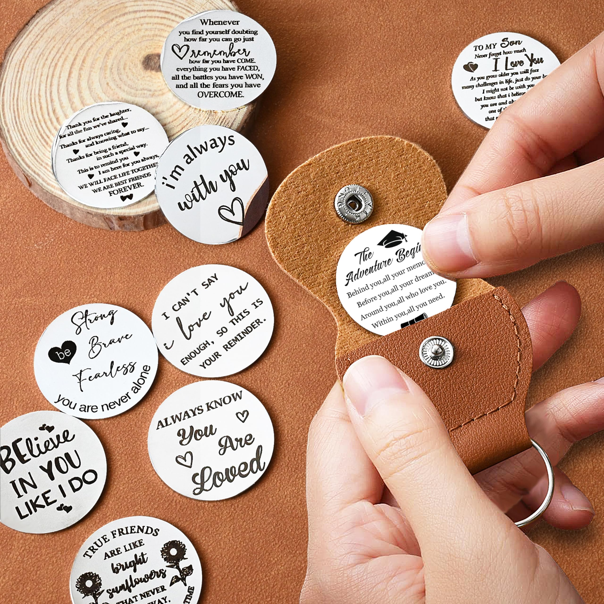 Snapklik.com : OUMILAN Pocket Hug Token Gifts For Men Boyfriend ...