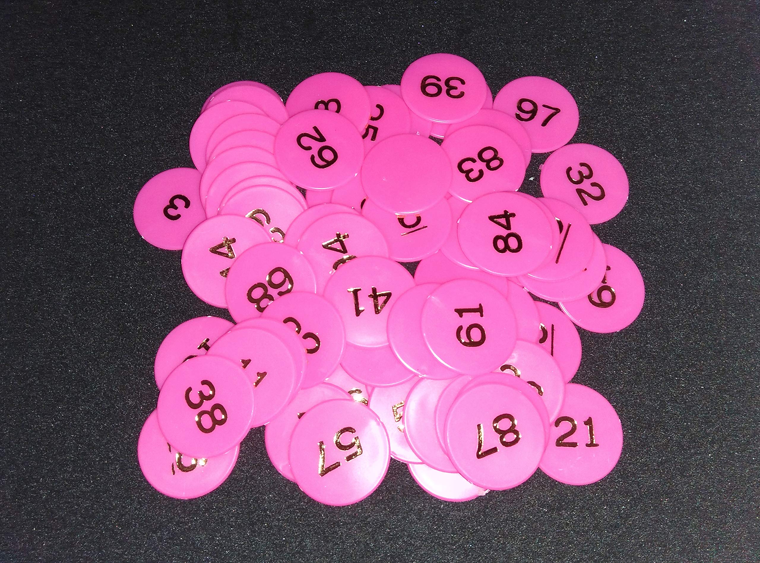 ZEONELY MART Plastic Numerical Token/Coins (1 To 200) Number Coins ...