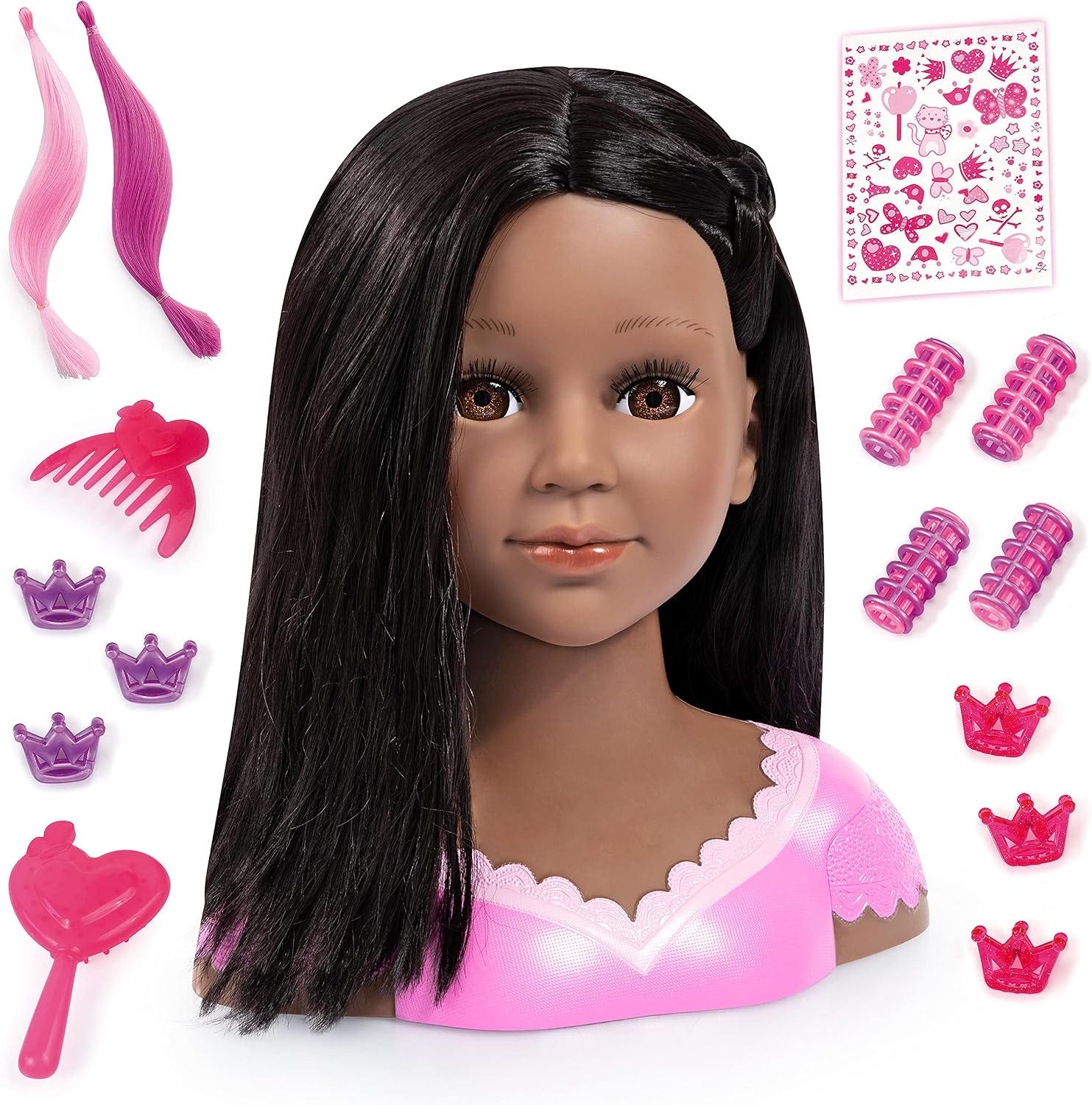 Amazon.com: Bayer Design Charlene Super Model African American Doll ...