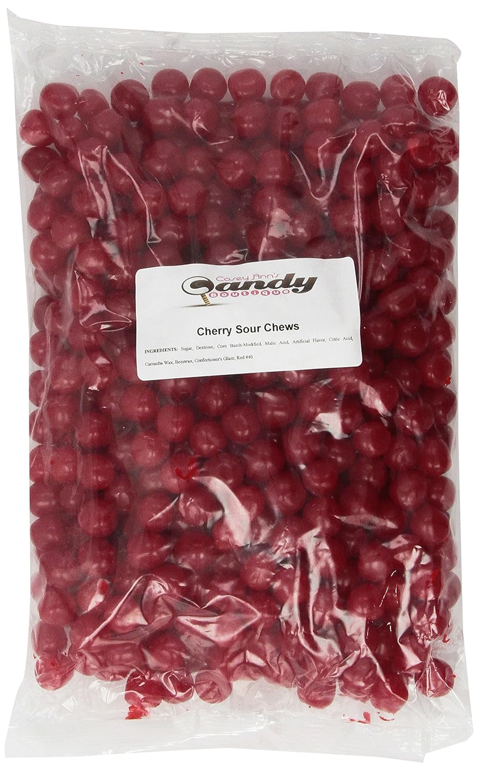Amazon.com : Red Cherry Fruit Sours Chewy Candy Balls 5LB Bag (Bulk ...