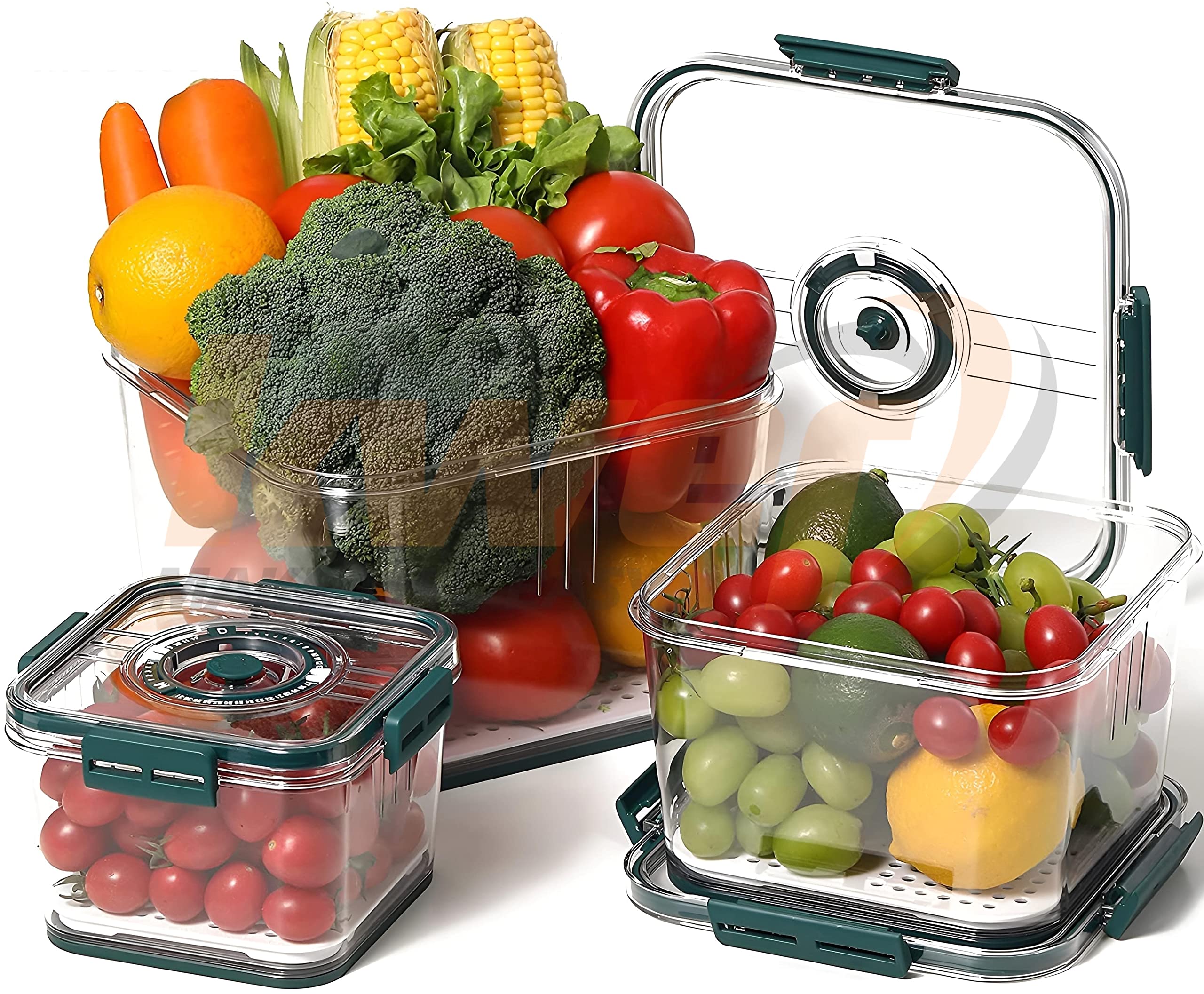 Buy KWER Air Tight Container For Kitchen Storage Set Kitchen Containers ...