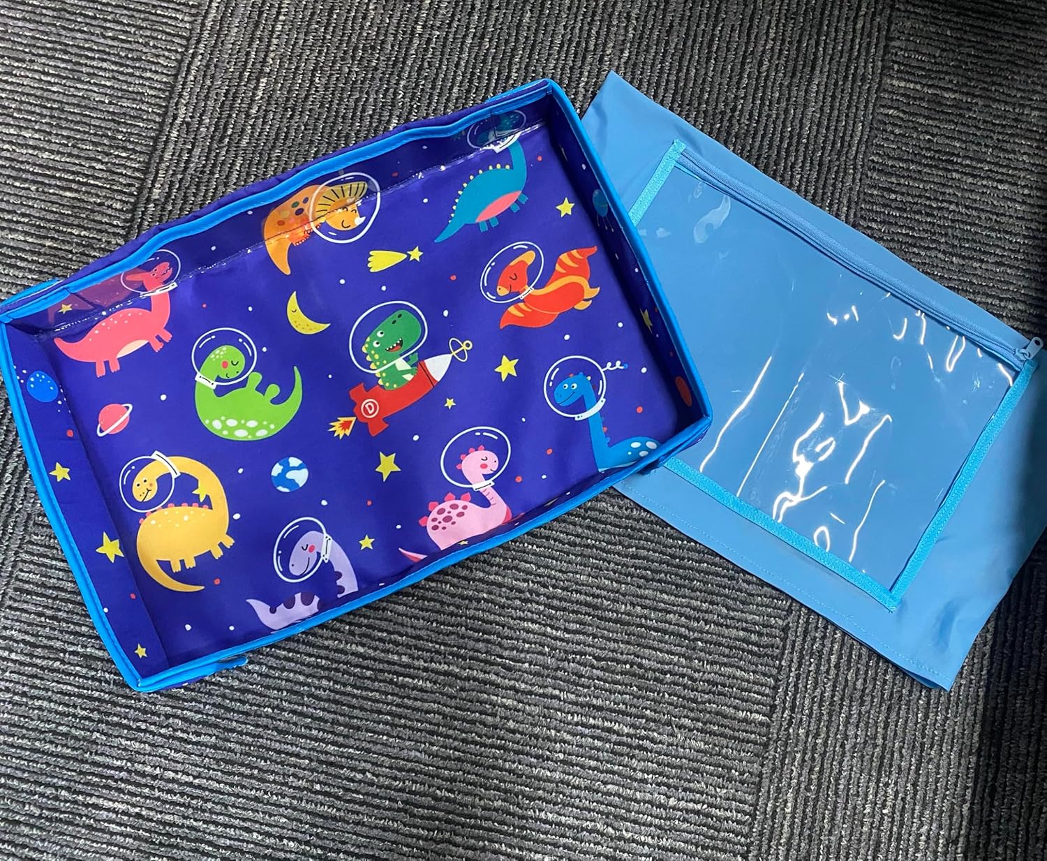 Amazon.com: Kids Tray Table Cover with Pockets, Tray Table Organizer ...