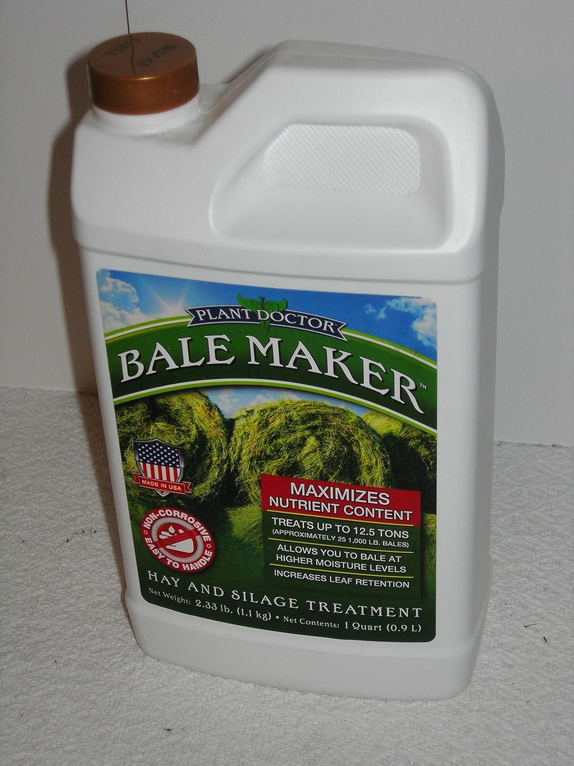 Amazon.com: Plant Doctor Bale Maker Hay & Silage Treatment 1 QT Treats ...
