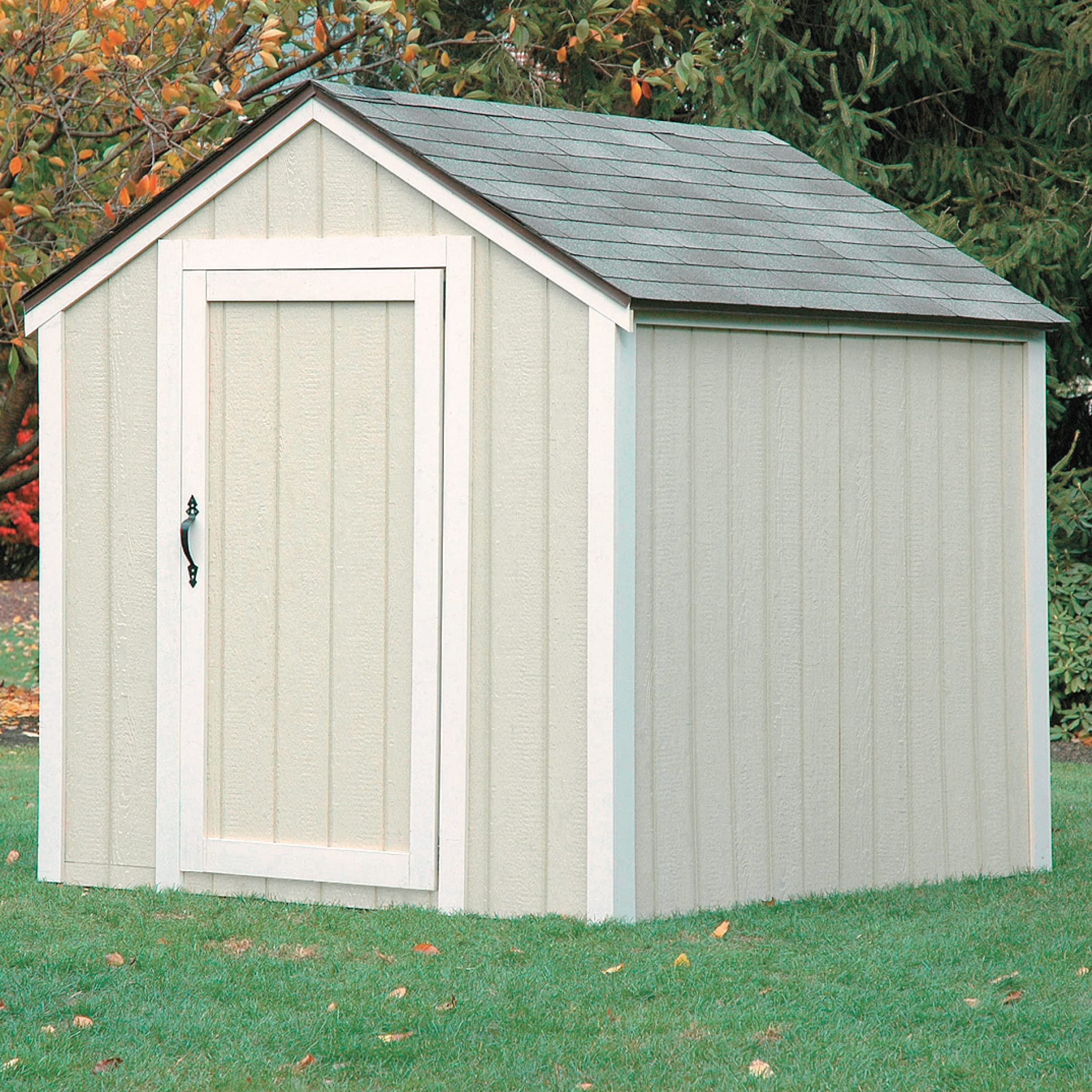 Buy 2x4basics 90192 Custom Shed Kit with Peak Roof, 2x4 Online at ...