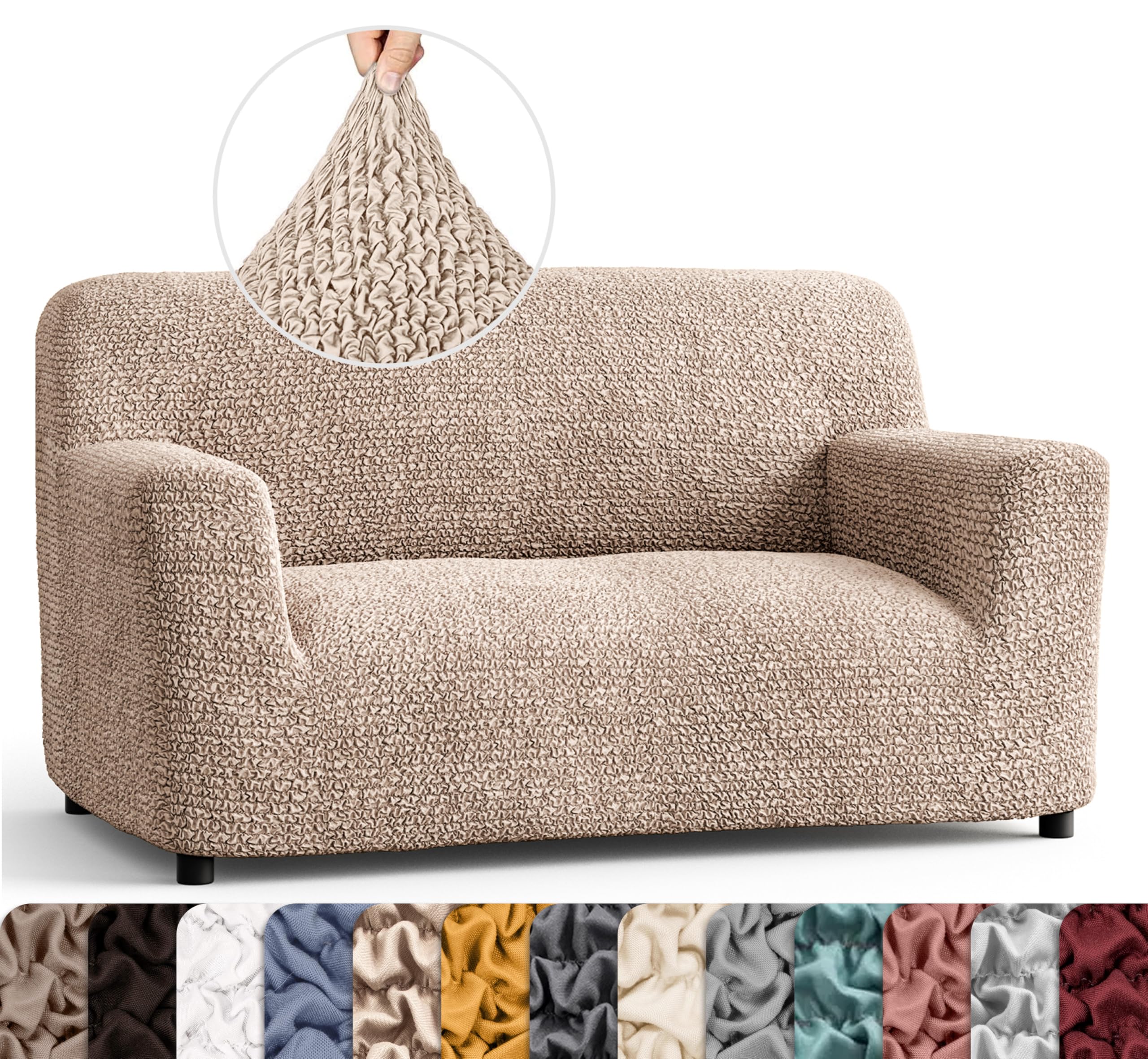 Amazon.com: PAULATO BY GA.I.CO. Loveseat Slipcover - Oversized Chair ...
