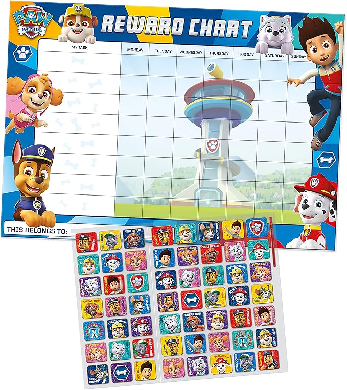 Amazon.com: Paper Projects 01.70.30.024 Paw Patrol Everyday Reward ...