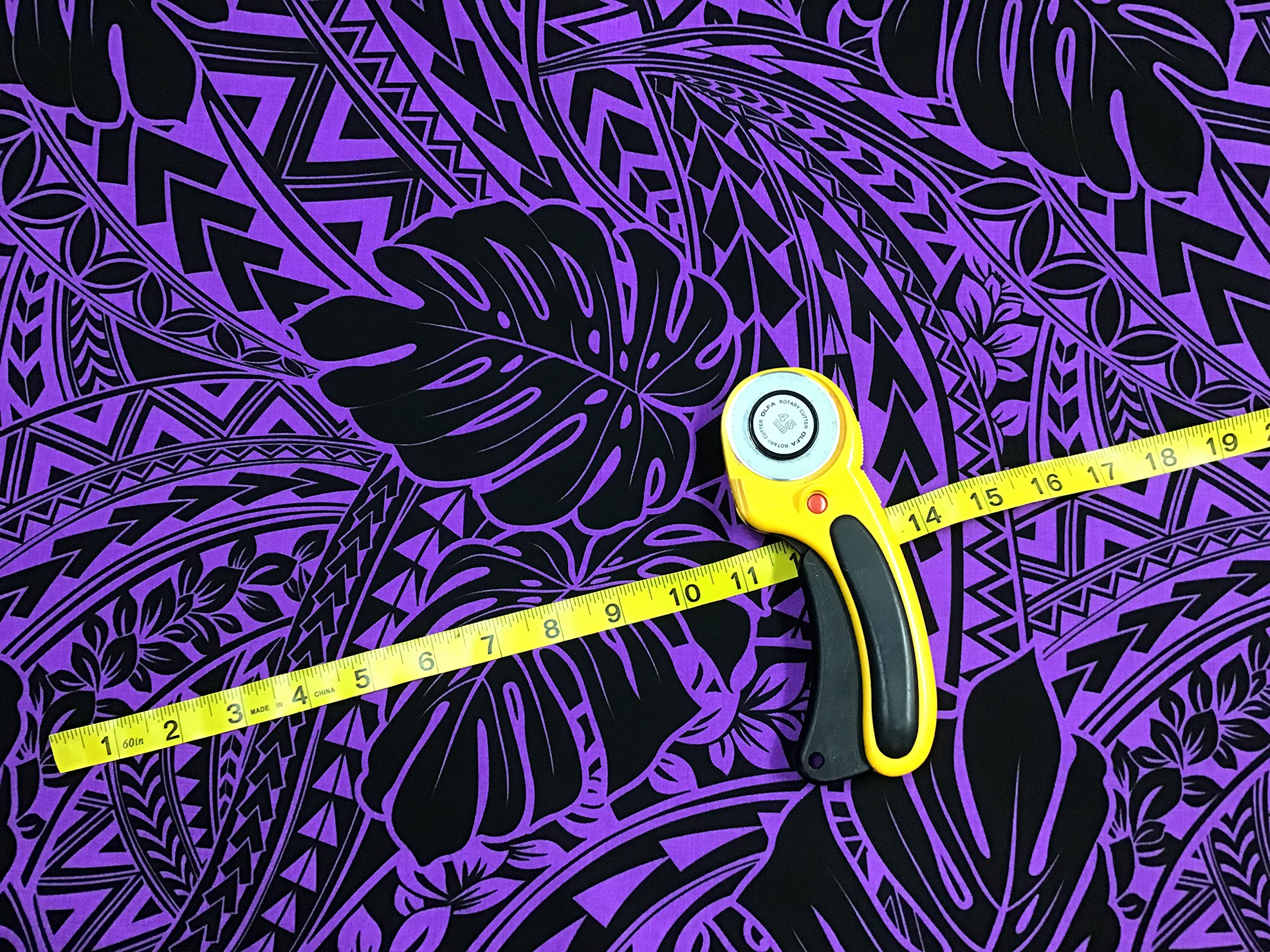 Purple Tribal Pattern