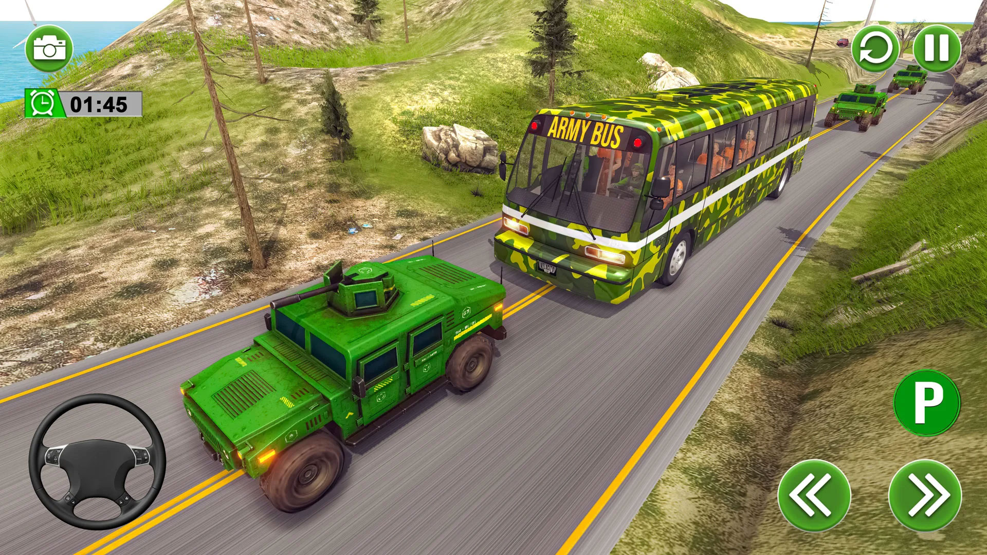 Army Bus Prison Transport Mission Bus Games - App on Amazon Appstore