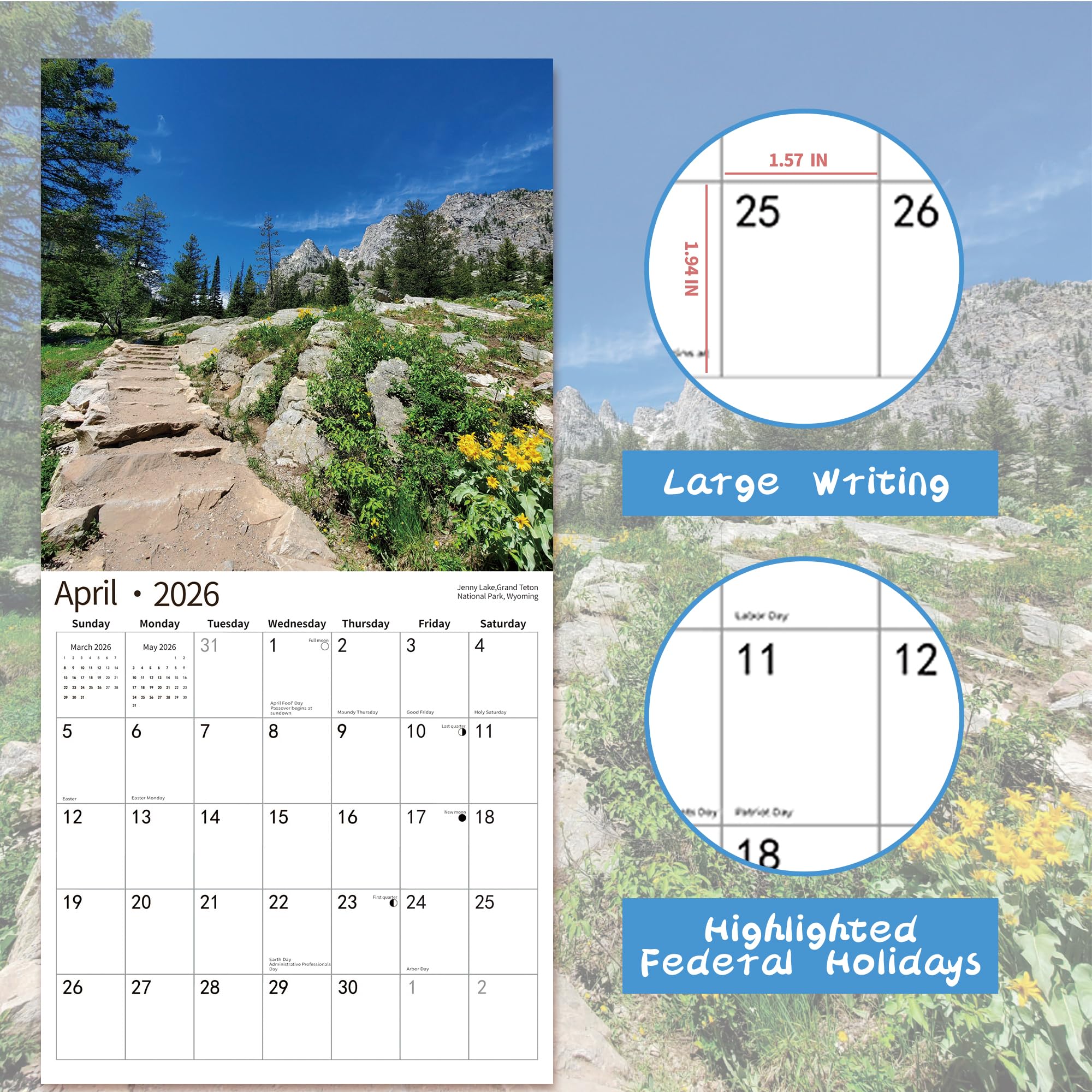 Snapklik.com : 2026 Wall Calendar,Calendar 2026, November 2025 ...