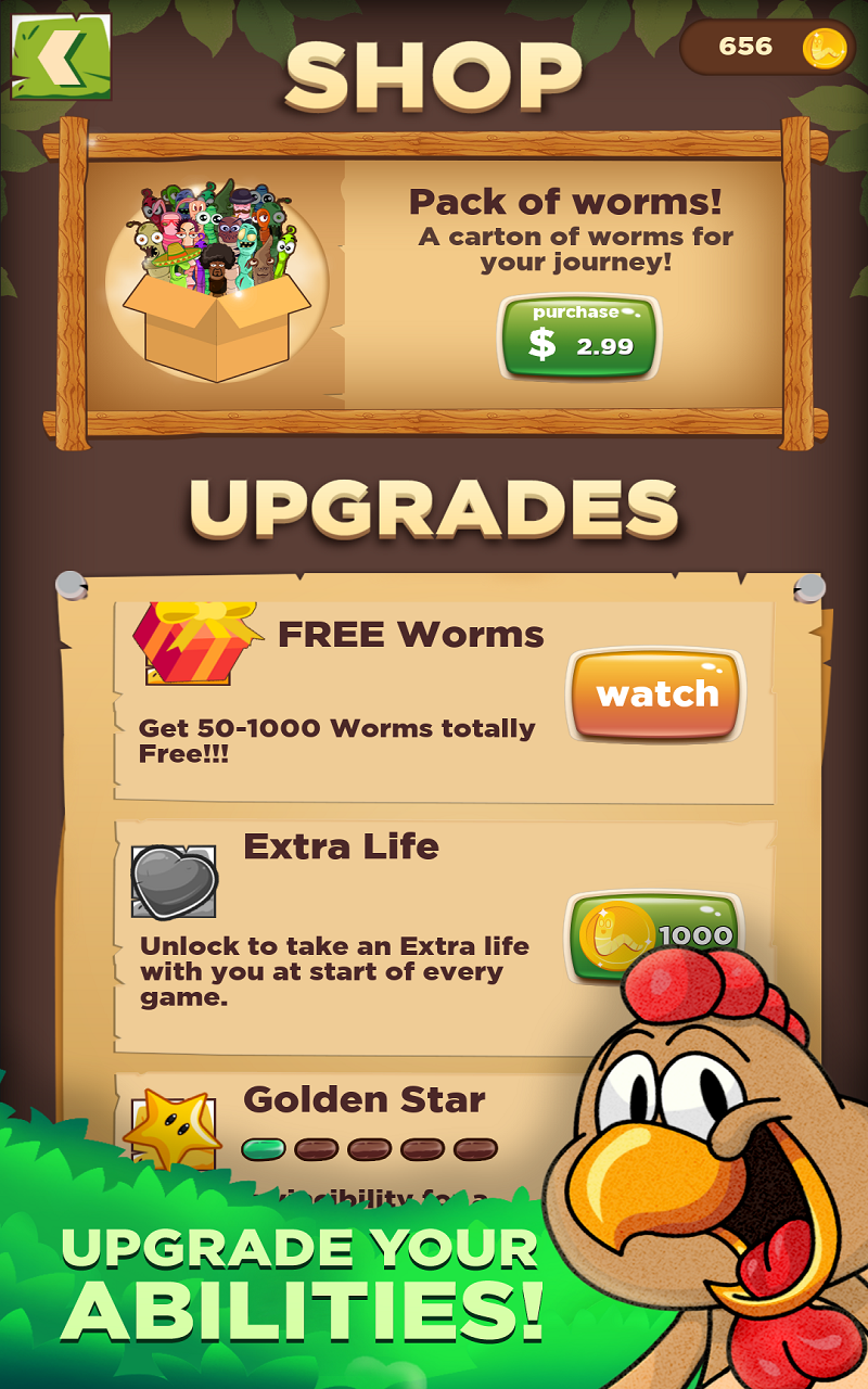Hungry Chicken: The Worm Eater - App on the Amazon Appstore