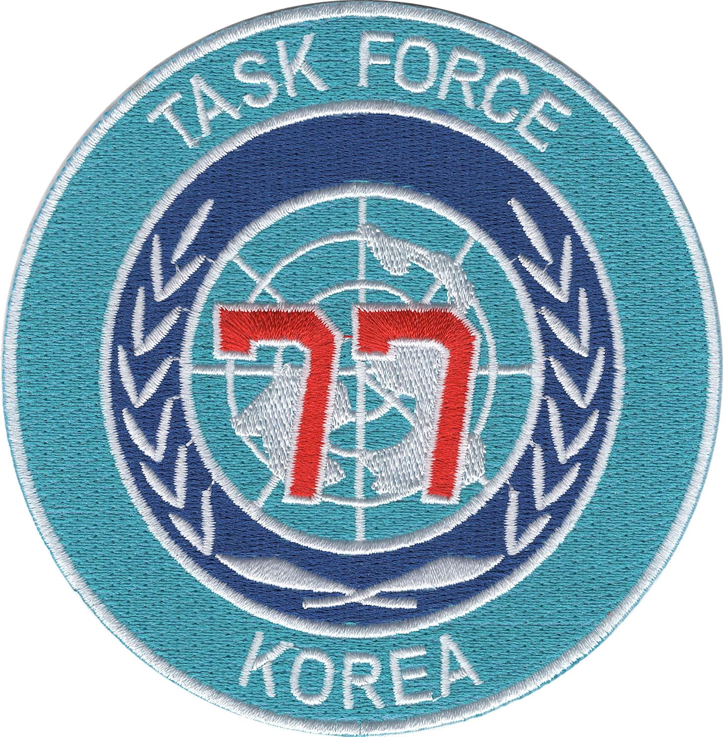 Amazon.com: U.S. Navy Task Force 77 Korea Patch : Clothing, Shoes & Jewelry