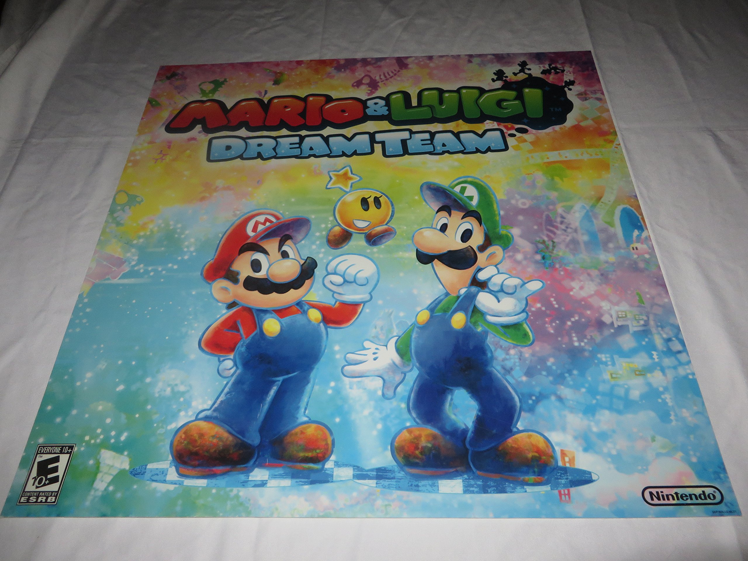Mario And Luigi Dream Team Artwork