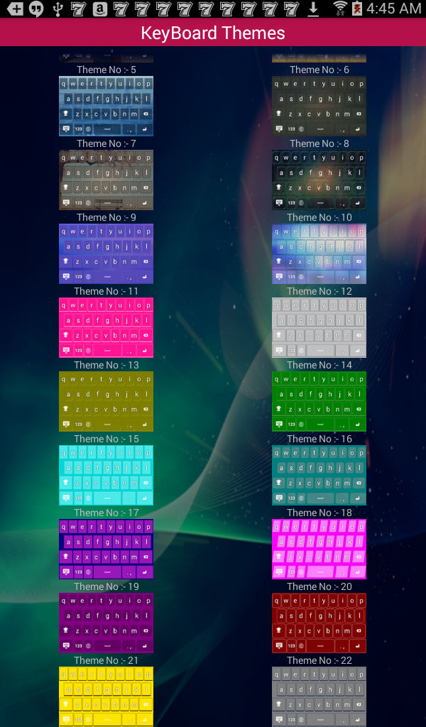 Custom Keyboard Themes:Amazon.co.jp:Appstore for Android