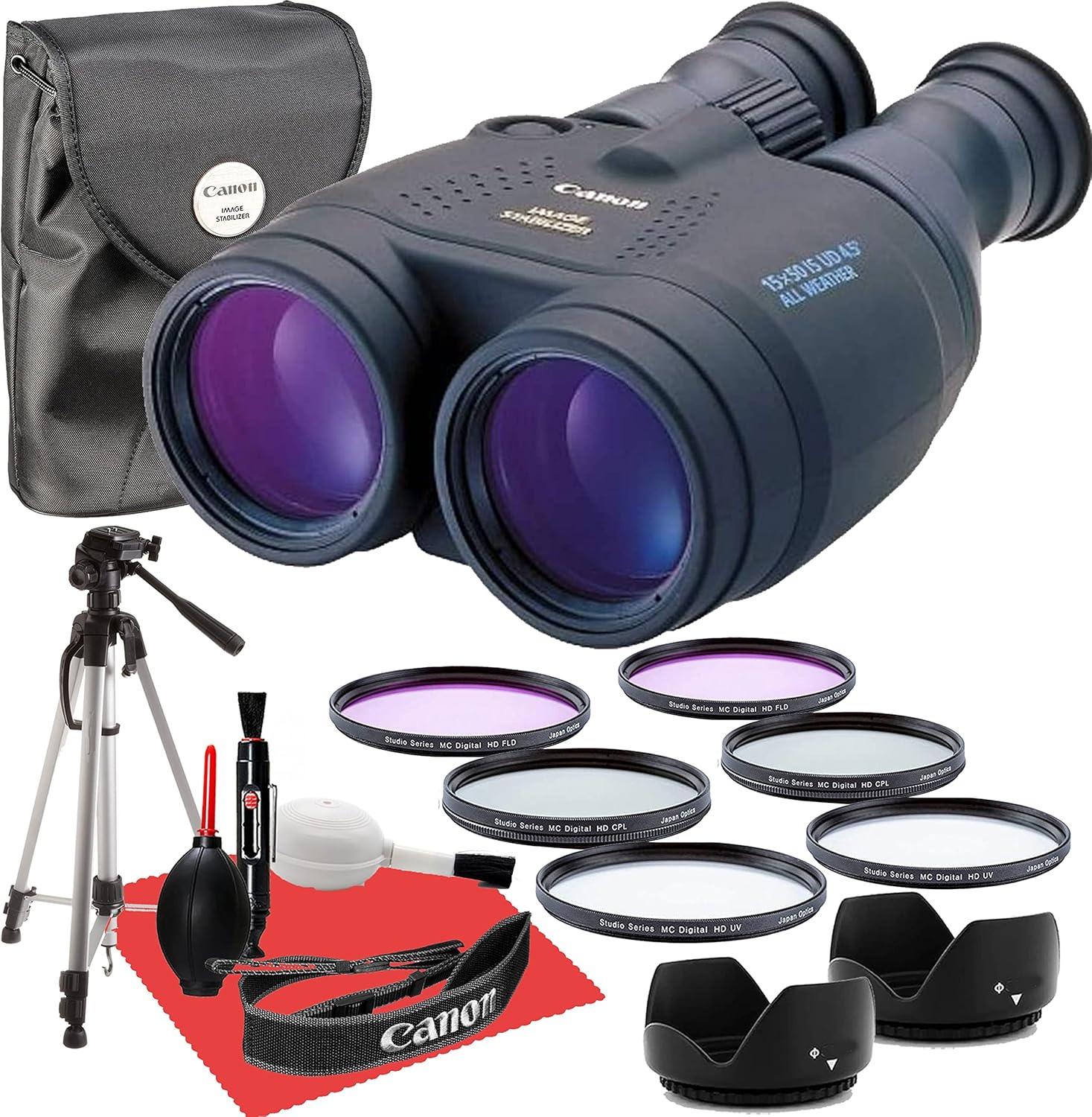 Amazon.com : Canon 15 X 50 Image Stabilising All Weather Binoculars -UV ...