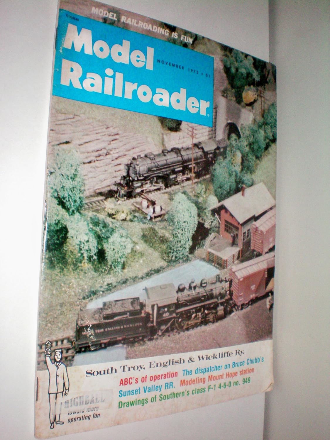 Amazon.com: Model Railroader - South Troy, English & Wickliffe Ry ...