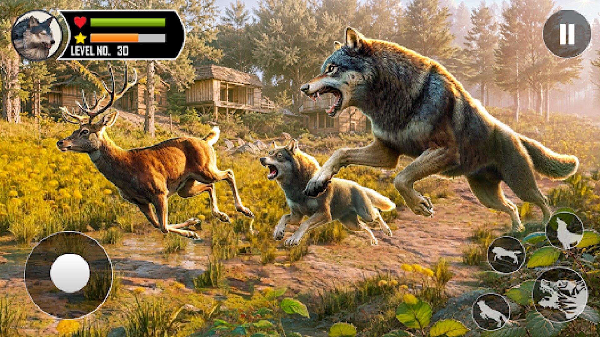 Wolf Survival Animal Hunt Simulator 26: Open World Wild Wolf Attack ...