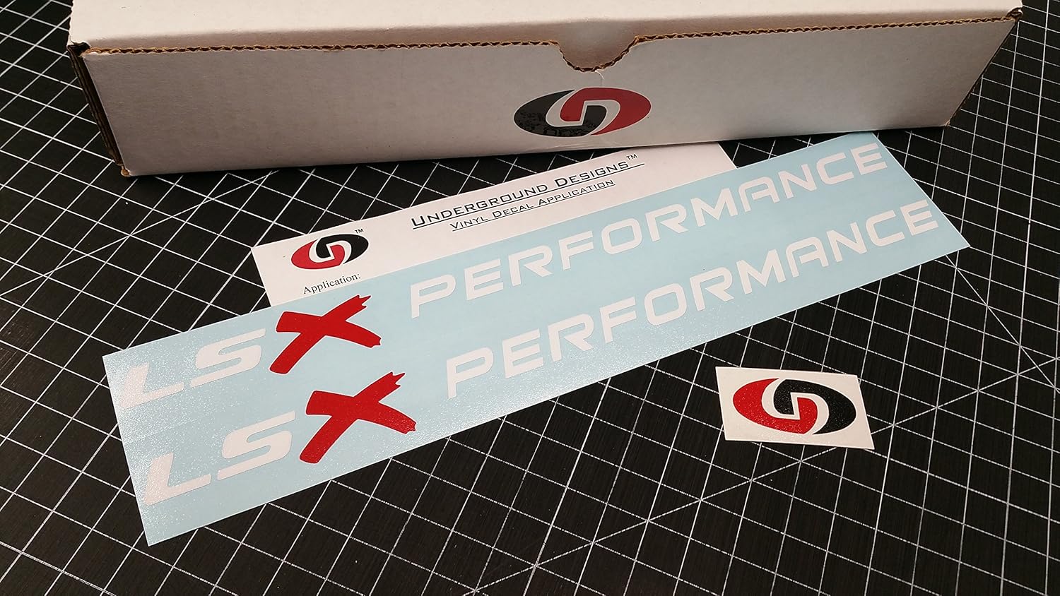Amazon.com - LSX Performance (2-Pack) Racing Engine Hood Decals LS1 LS6 ...