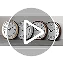Amazon.com: TIMESS Wall Clock, 13 Inch Large Dial Non-Ticking Silent ...