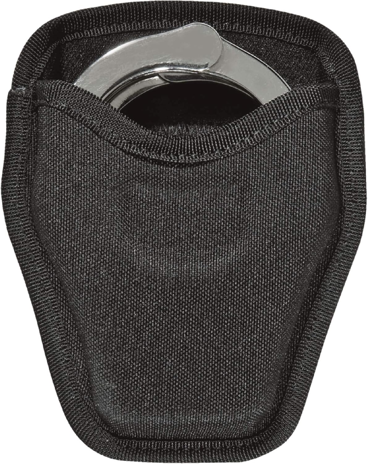 Bianchi Accumold 8034 Open Top Cuff Case, Fits Standard Handcuffs - Black