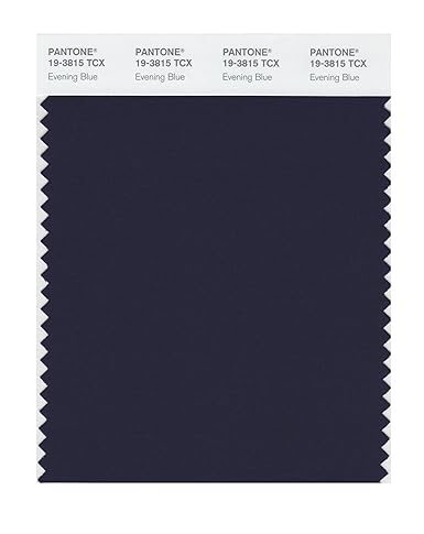 Pantone 19-3815 TCX Smart Color Swatch Card, Evening Blue : Amazon.in ...
