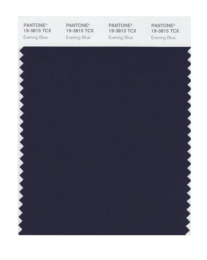Pantone 19-3815 TCX Smart Color Swatch Card, Evening Blue : Amazon.in ...