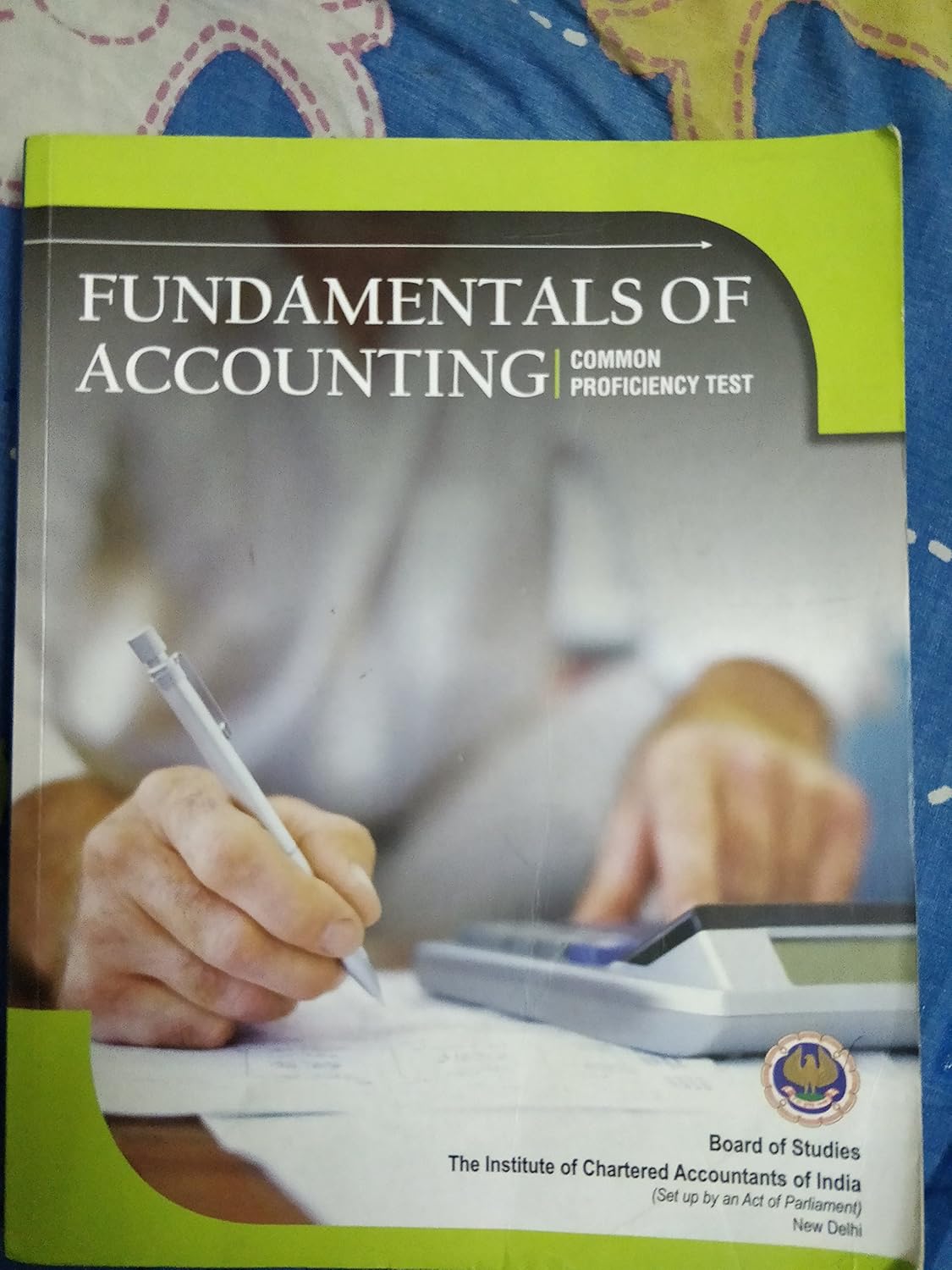 Buy Fundamentals of accounting- CA CPT Icai Book Online at Low Prices ...
