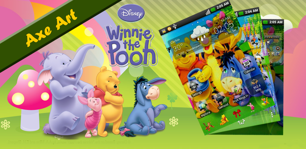 Aplicación Winnie the Pooh Go launcher theme en Amazon Appstore
