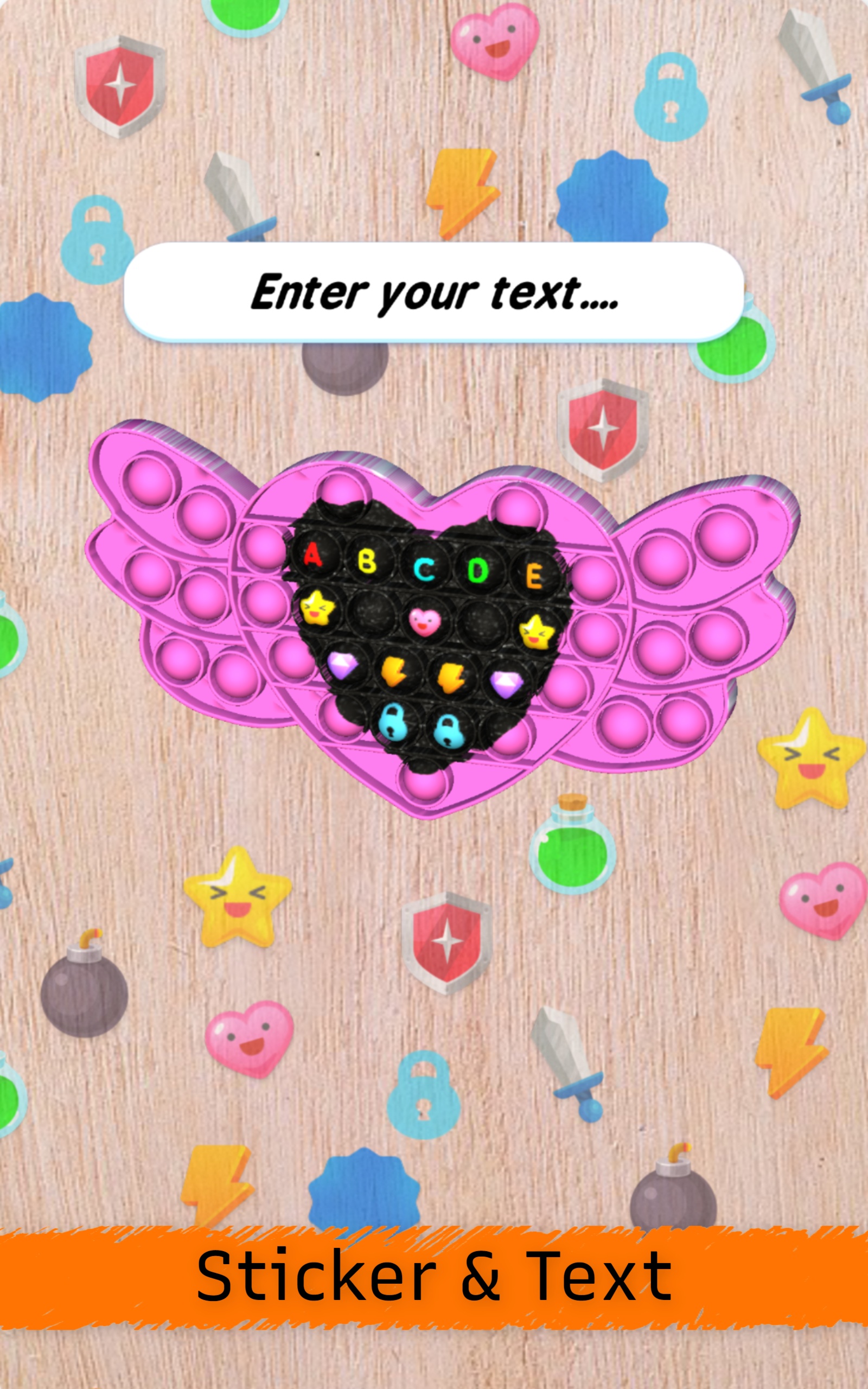 Popit 3D Antistress Colouring, Pop-It DIY Fidget Toys, Pages to colour ...