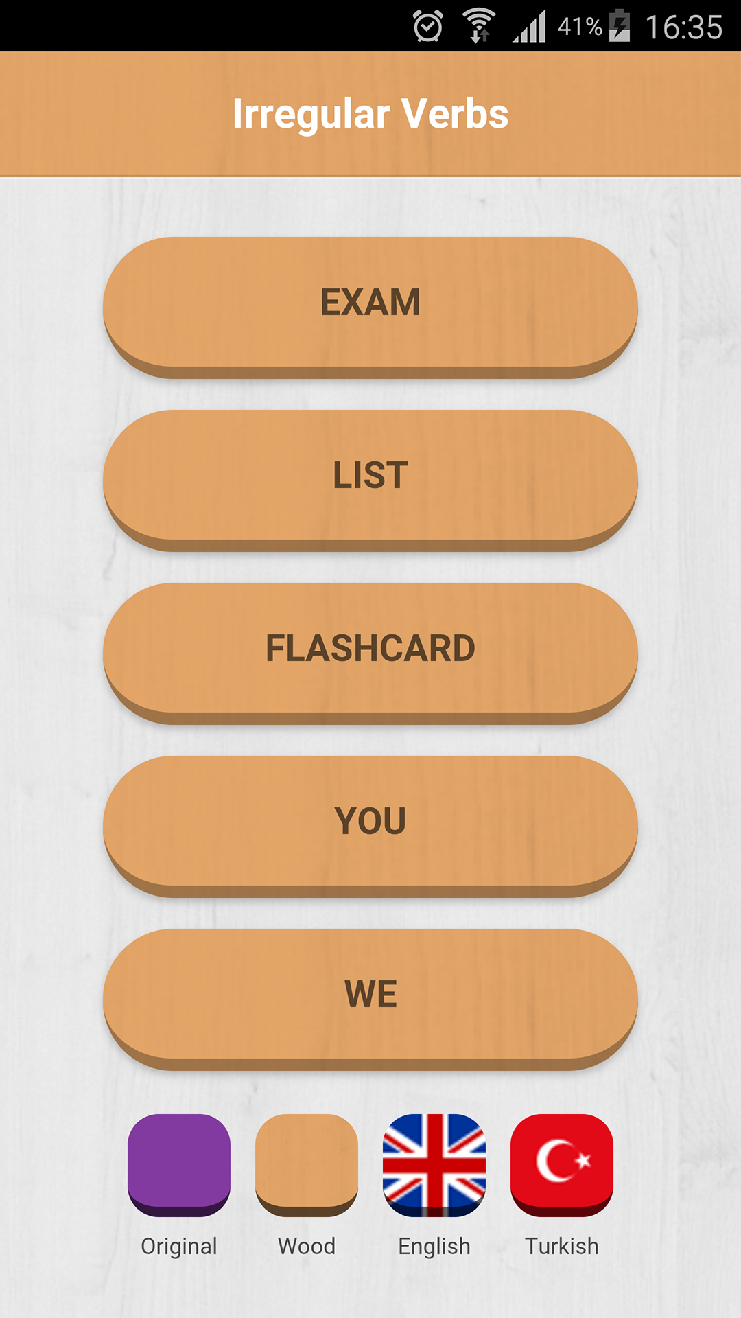 Irregular Verbs - App on Amazon Appstore