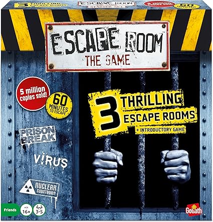 Amazon.com: Goliath Games Presents: Escape Room - The Game | 3 ...